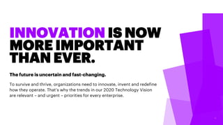 Accenture Tech Vision 2020 for SAP Solutions | PPT
