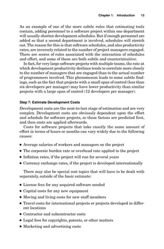 Introduction to Software Cost Estimation | PDF