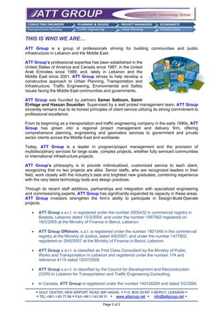 ATTG- Profile-2015-August | PDF