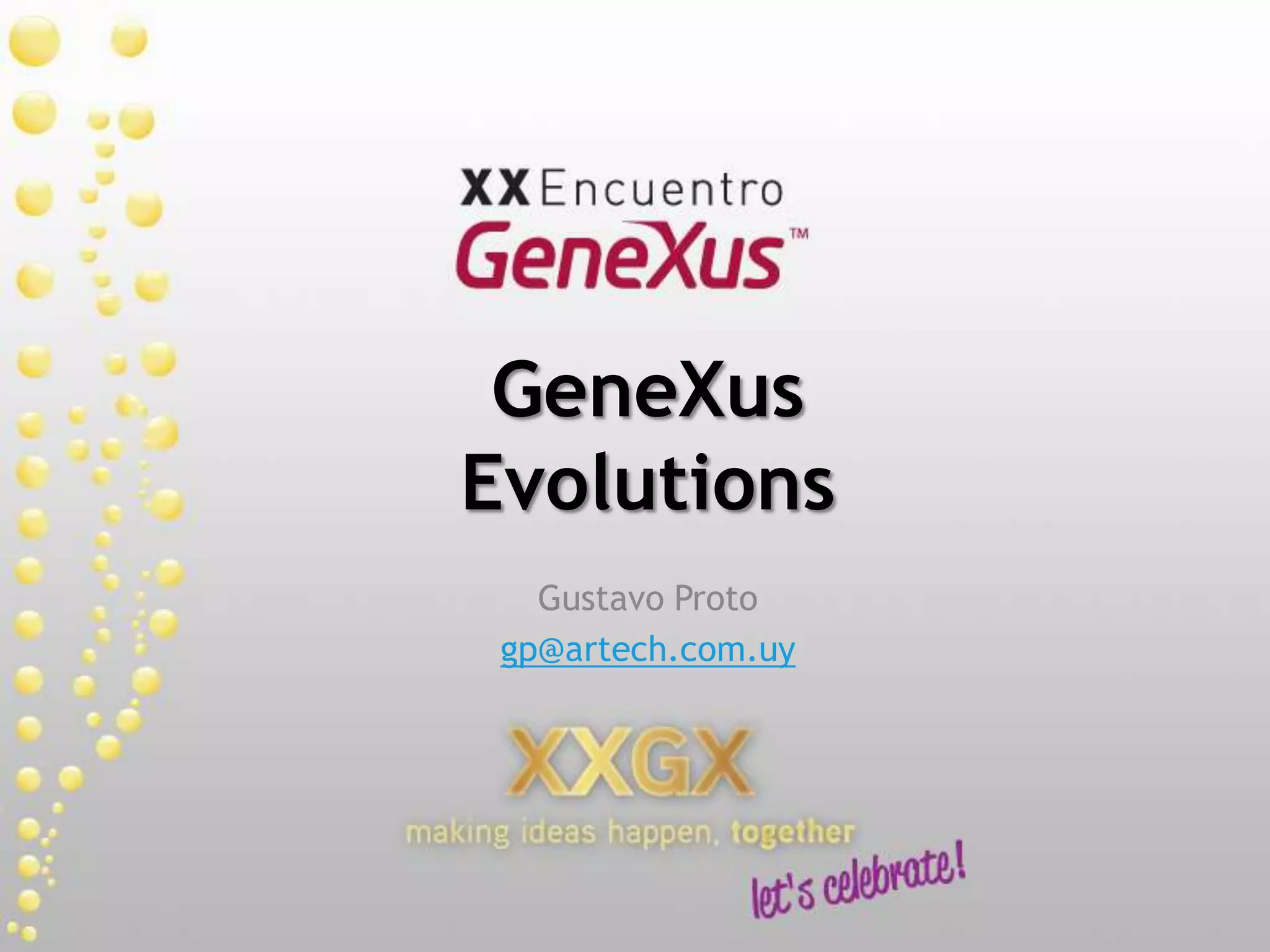 0076 proximas evoluciones | PPTX