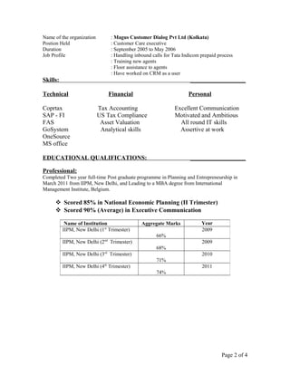 Pradeep-Resume | DOC