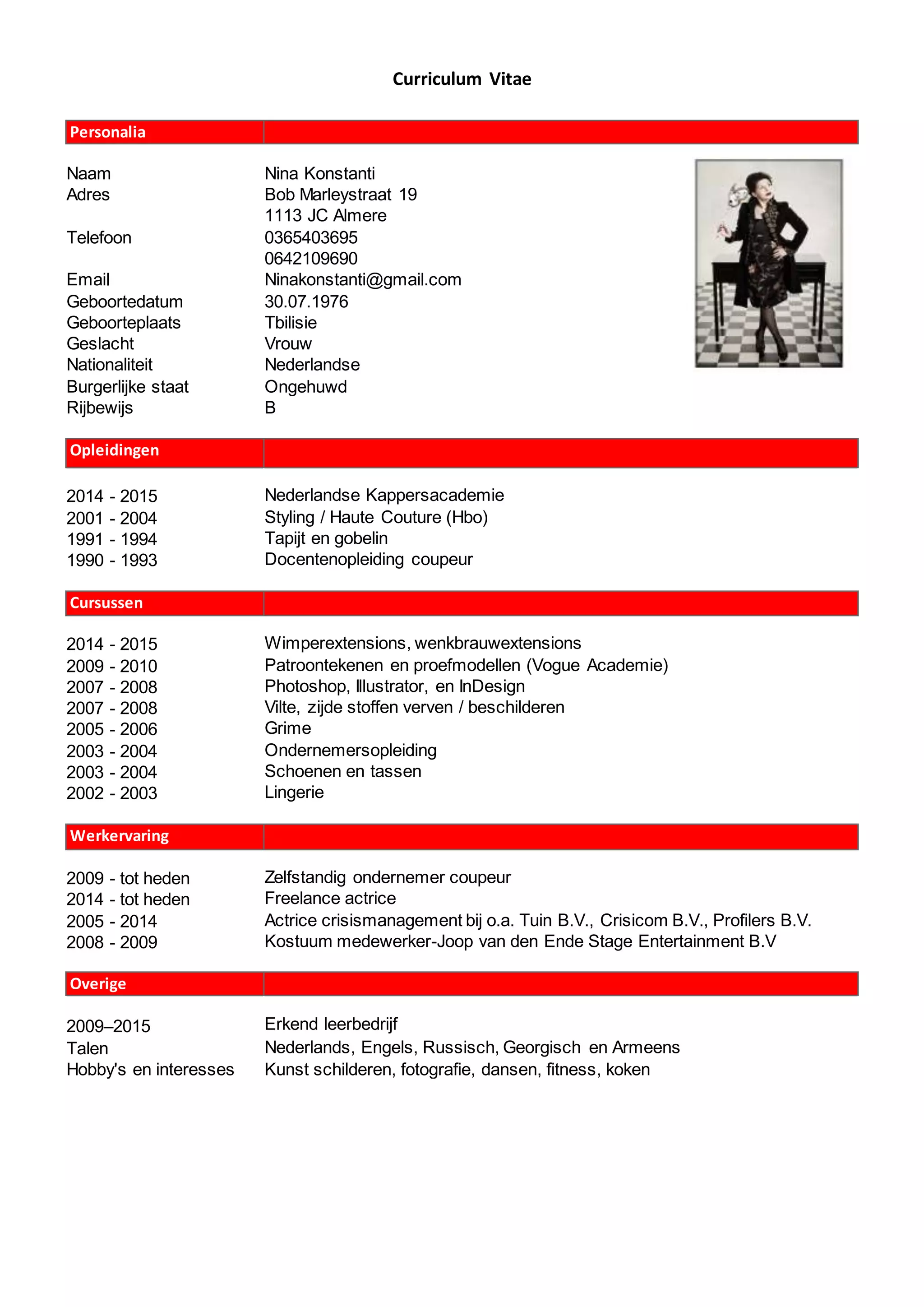 CV Nina2015 (1) | PDF