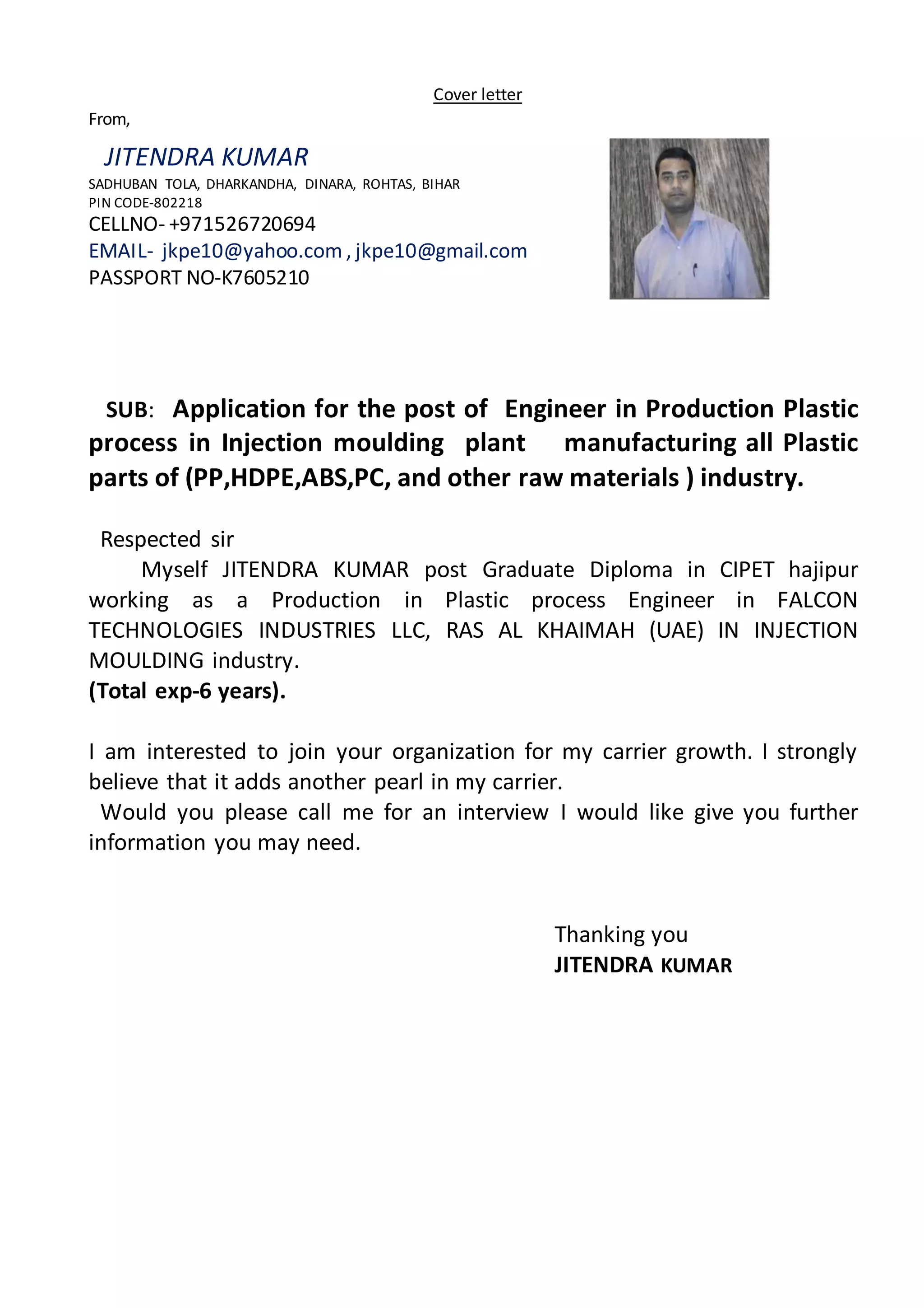 jitendra resume | DOCX