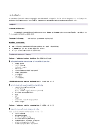 jitendra resume | DOCX