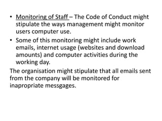 code of conduct | PPT