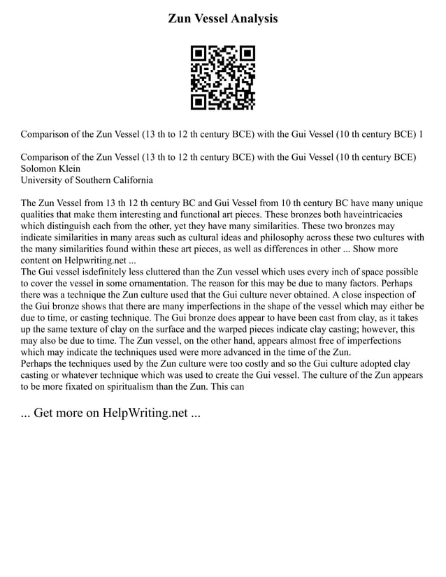 007 Critical Review Essay Example Analysis Paper H | PDF