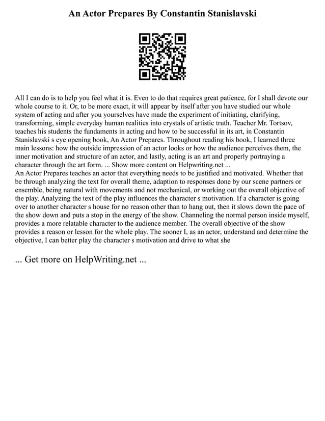 007 Critical Review Essay Example Analysis Paper H | PDF