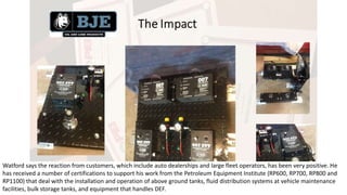BJE 007 Tank Alarm Mission: Making a Great Impression | PPTX