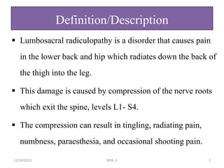 007_Lumbar Radiculopathy it is nerve root pain.pdf