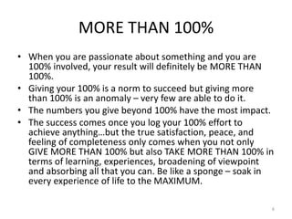 living life with 100% battery charged | PPT