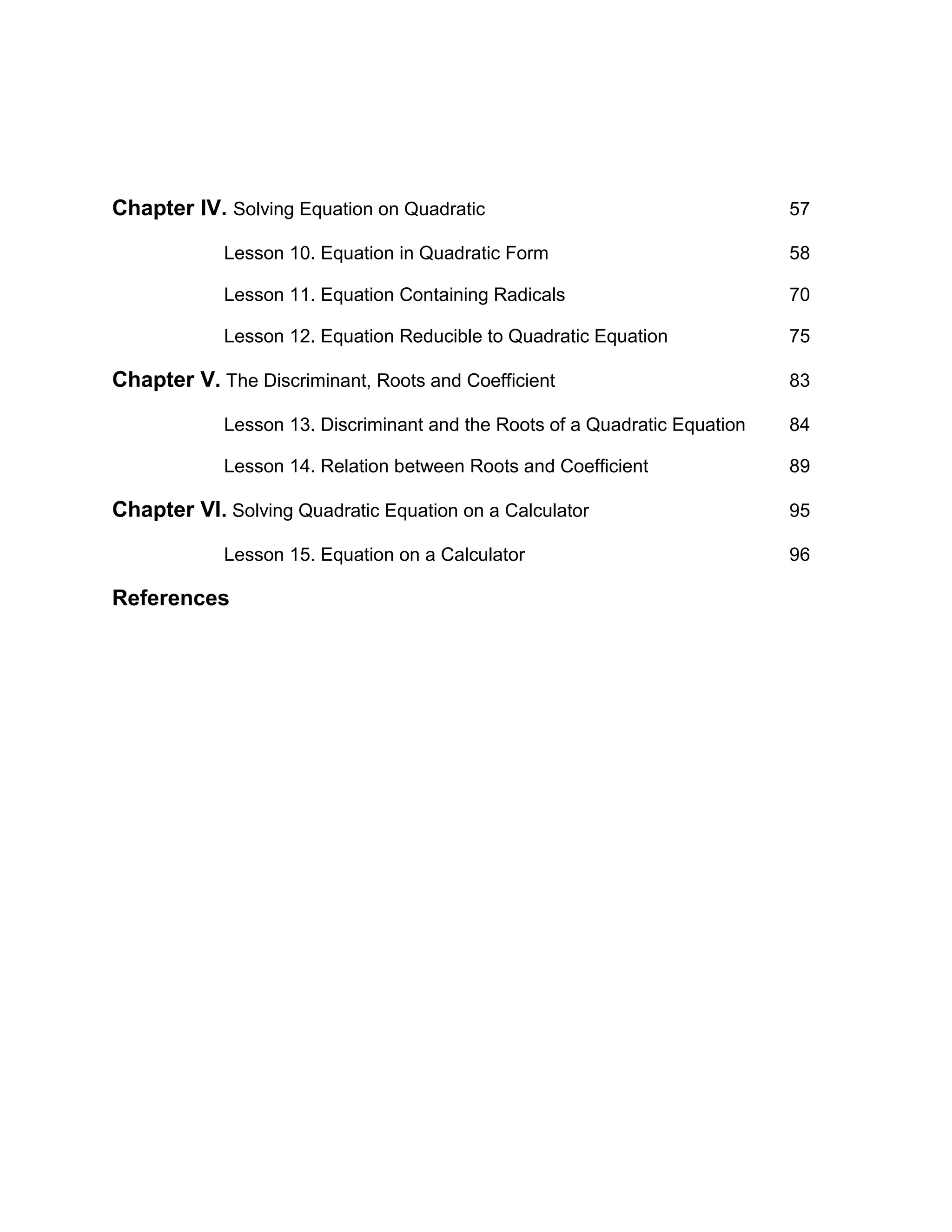 007 table of contents | DOCX