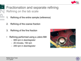 Fractionated treatment and separate refining of pulp to reduce energy ...