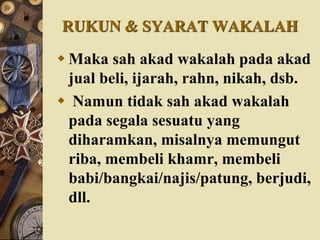 11 HUKUM WAKALAH | PPSX
