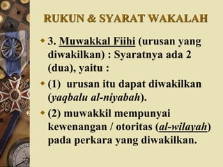 11 HUKUM WAKALAH | PPSX