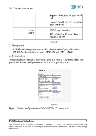 IPLOOK SMS product information | PDF