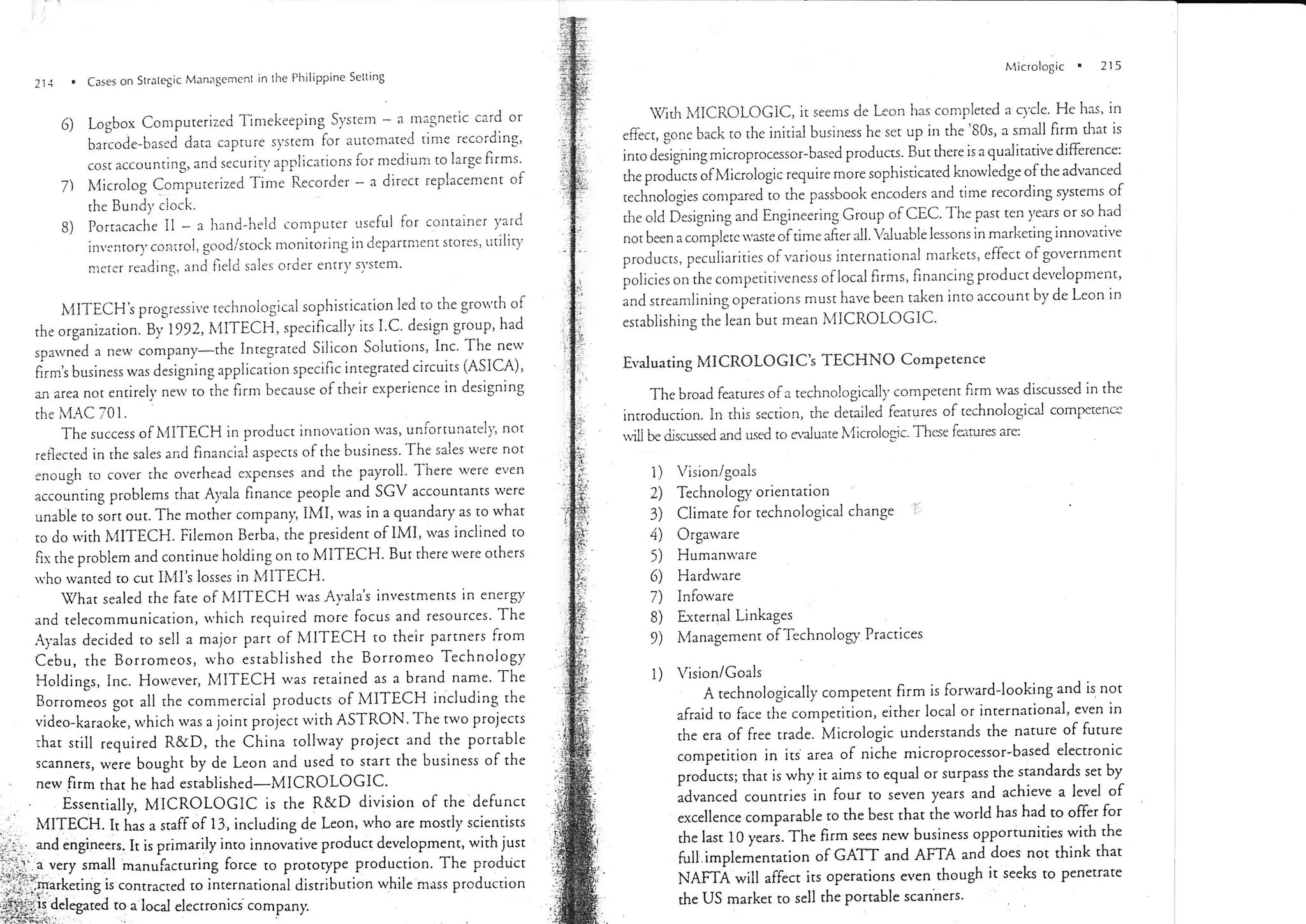 Management Case Study - Micro Logic | PDF | Large Business | Business