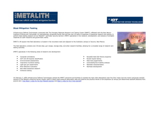 Mitigación de Explosión | PPT