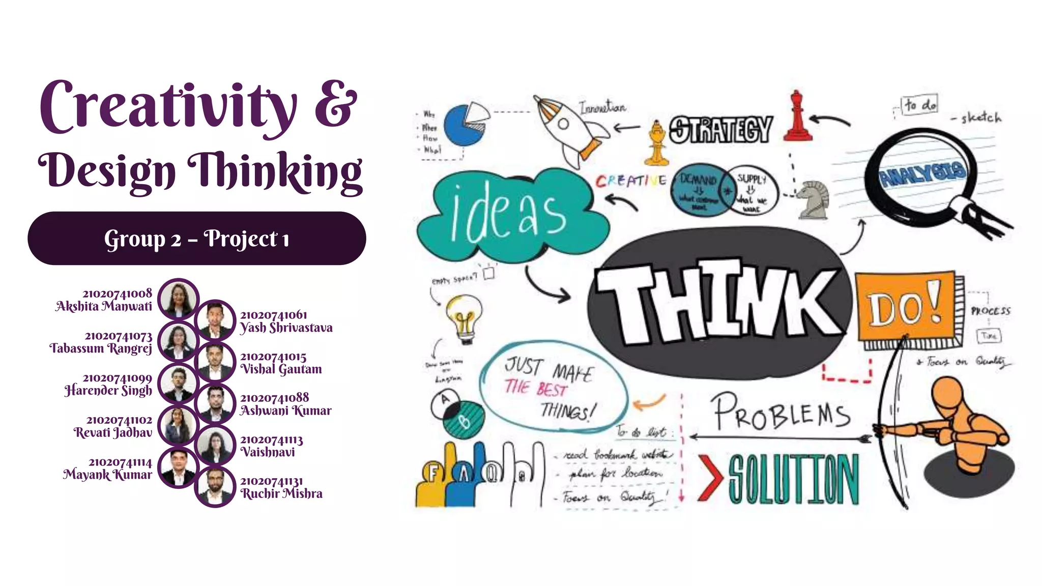 Creativity and Design Thinking Project | PPT