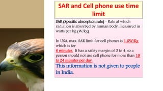 Ecological effects of Cell Phone Radiations | PPTX