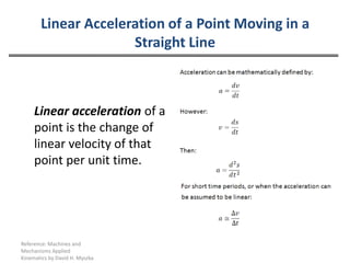 008 acceleration analysis | PPTX
