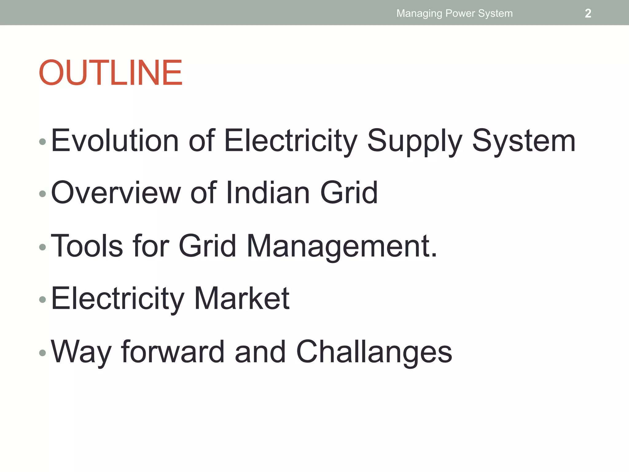 Managing Power System | PPT