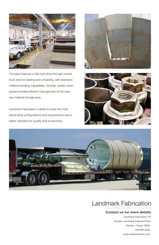 Landmark Industrial Services Brochures | PDF