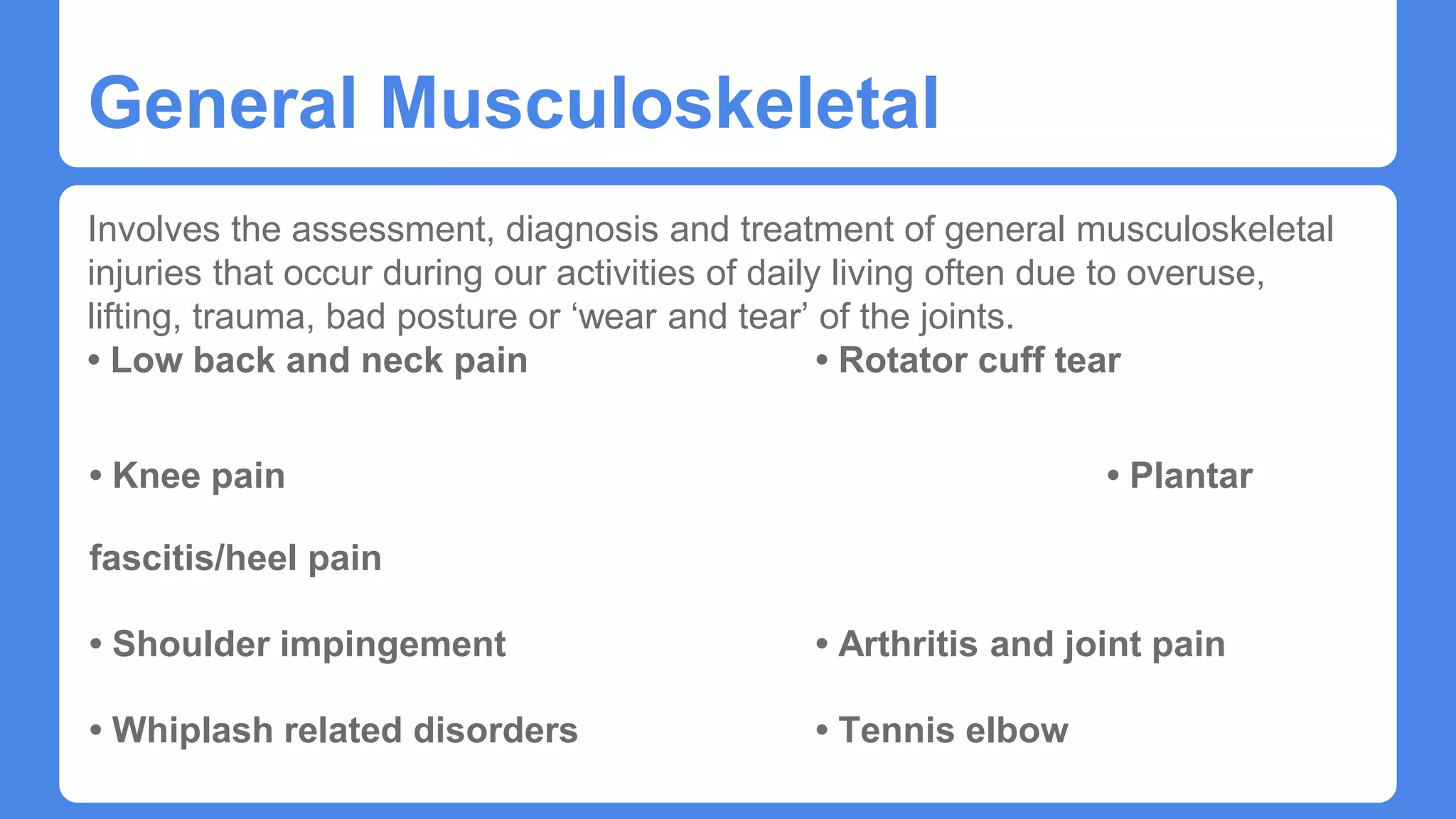 Scope of Physiotherapy Practice | PPTX