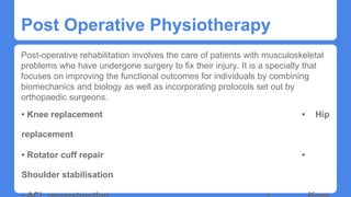 Scope of Physiotherapy Practice | PPTX