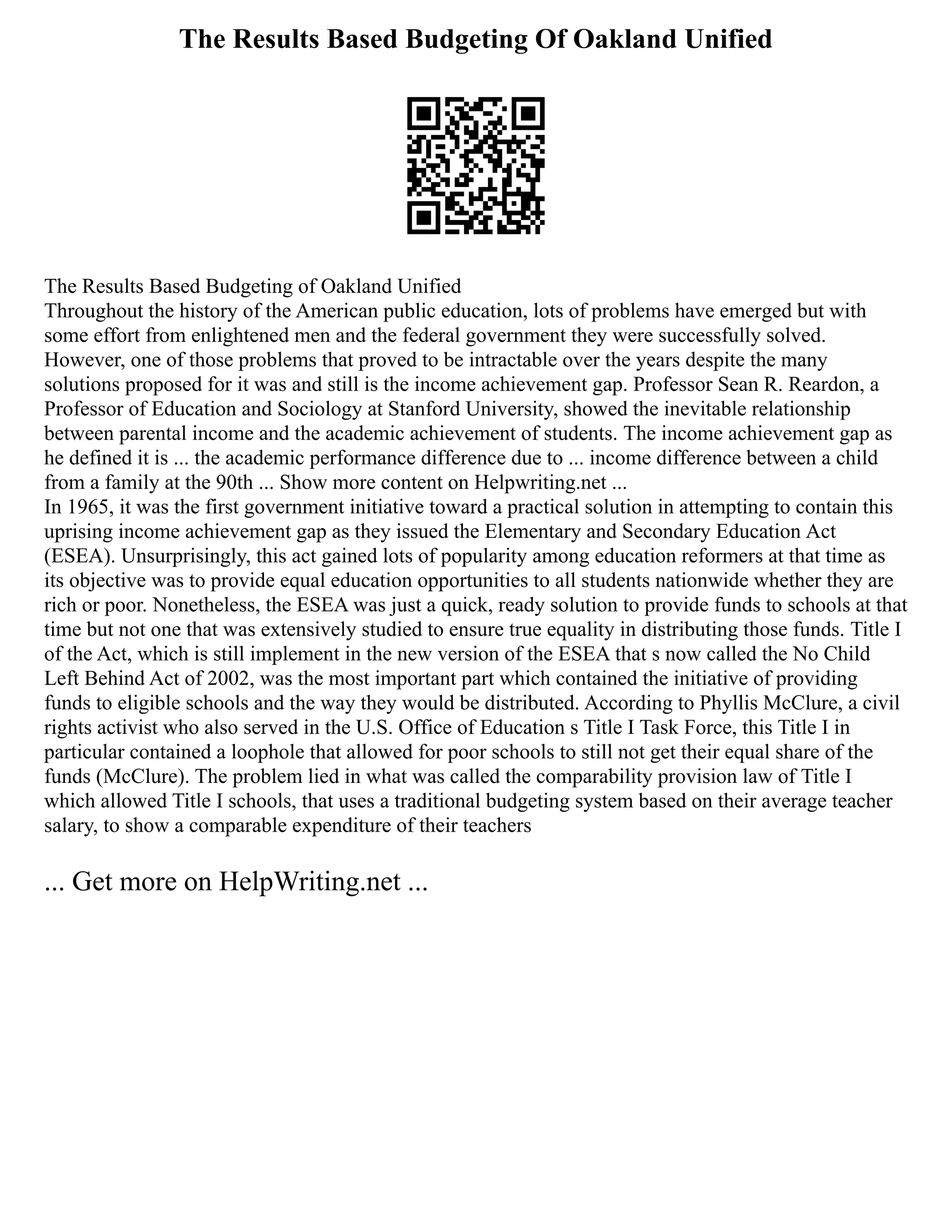 008 Interpretive Essay Example Examples Poem | PDF