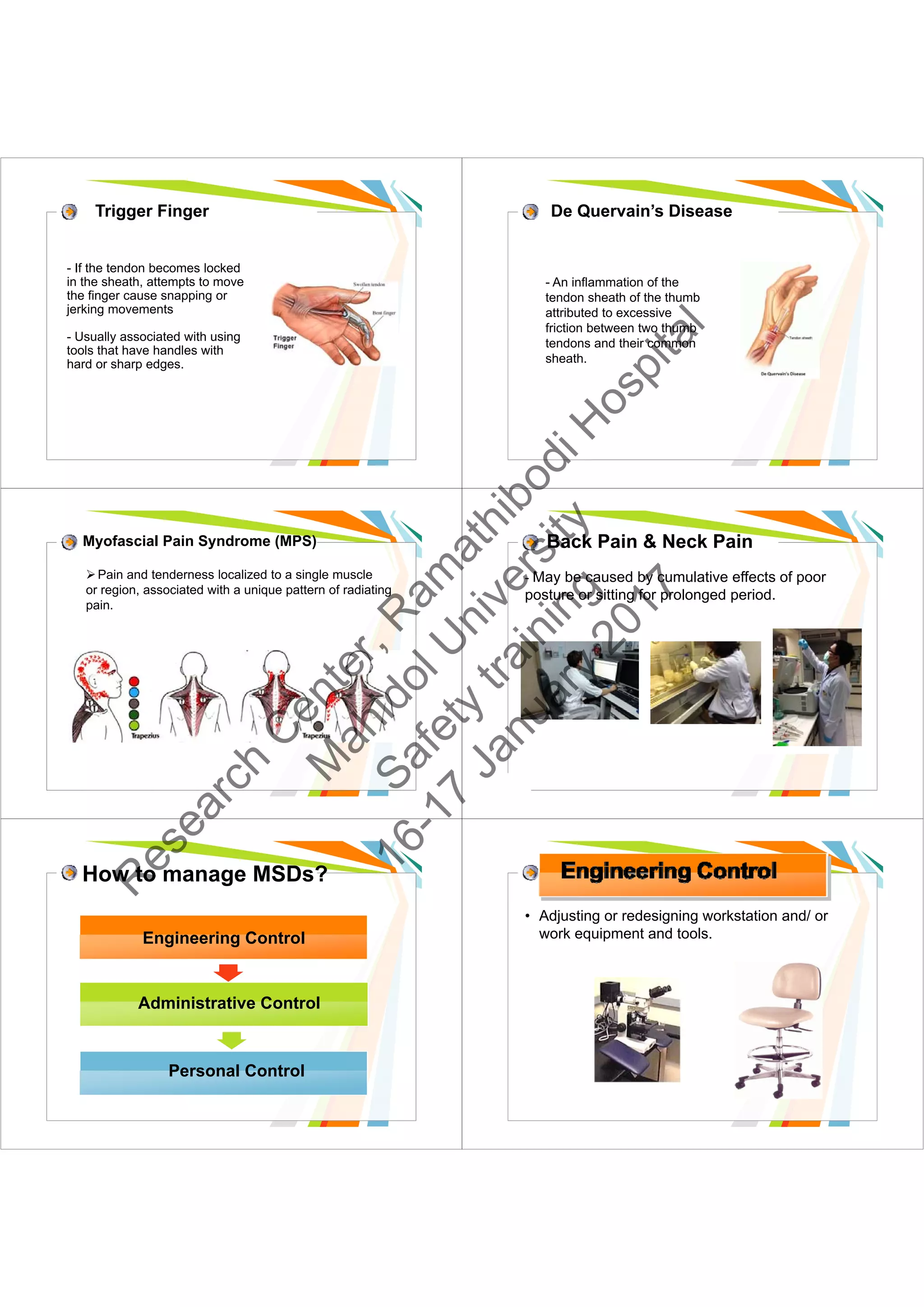 Laboratory ergonomics | PDF