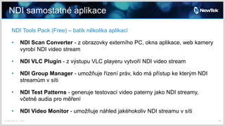 Newtek - NDI IP video produkce | PPT