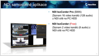 Newtek - NDI IP video produkce | PPT