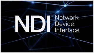 Newtek - NDI IP video produkce | PPT