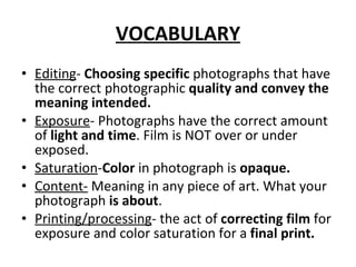 008 photo editing and printing | PPT