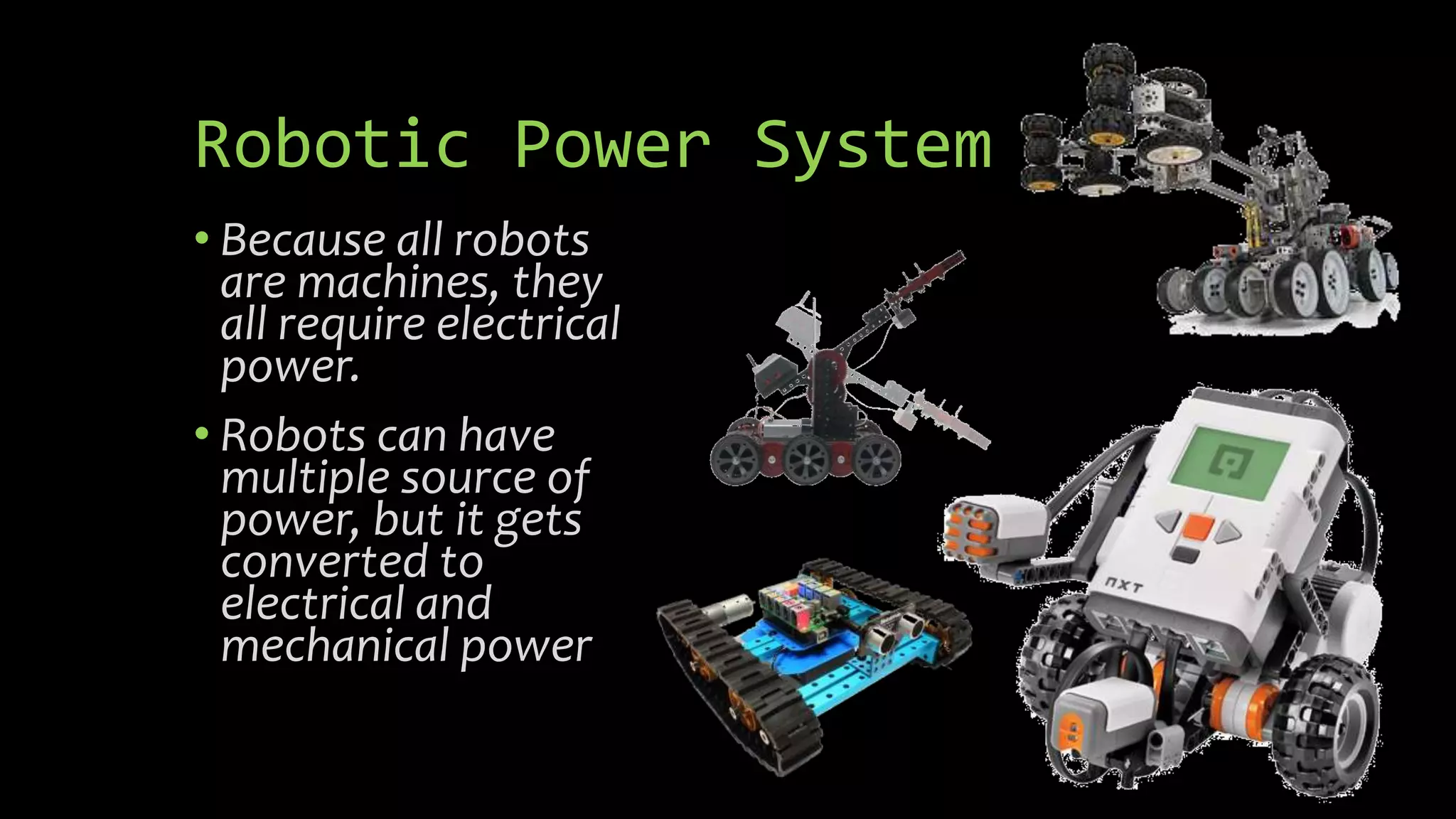 008 robotics power & electricity | PPTX