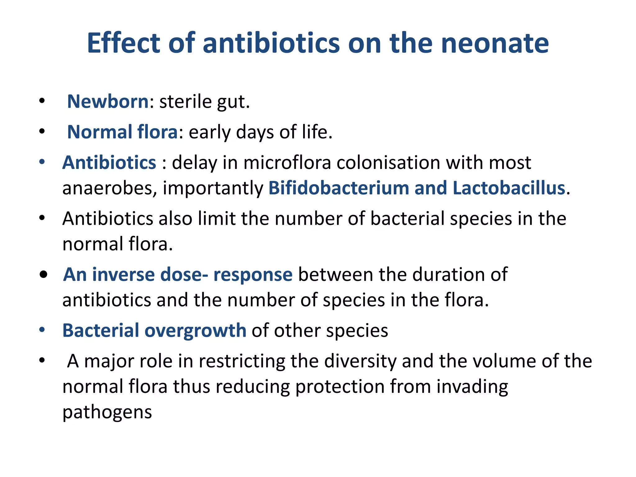 use of antimicrobials in neonatal practice | PPTX