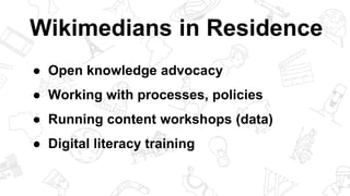 Lost at Sea of Wikipedia: how cultural organisations navigate the ...