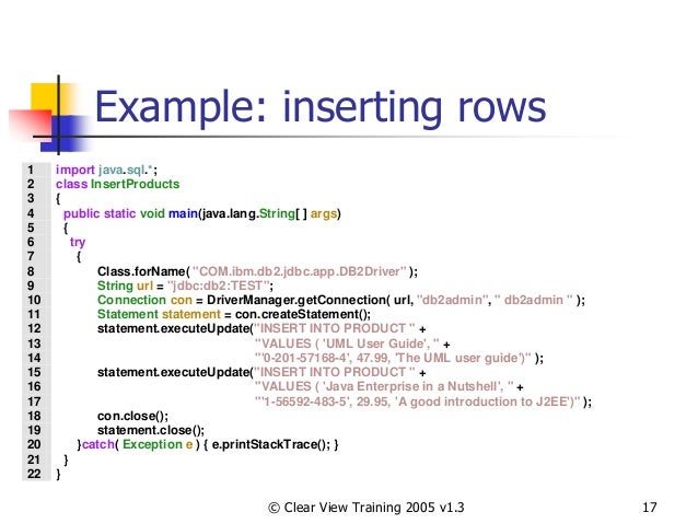 Java Arlow Jdbc Tutorial Java Programming Tutorials