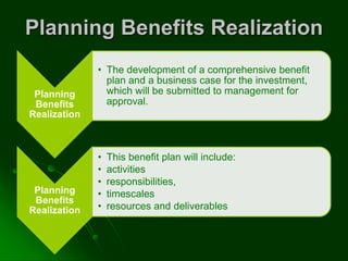 009 benefits realization | PPT