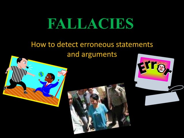 0091 logic10 fallacies | PPT