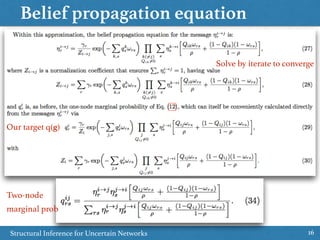 009_20150201_Structural Inference for Uncertain Networks | PPT