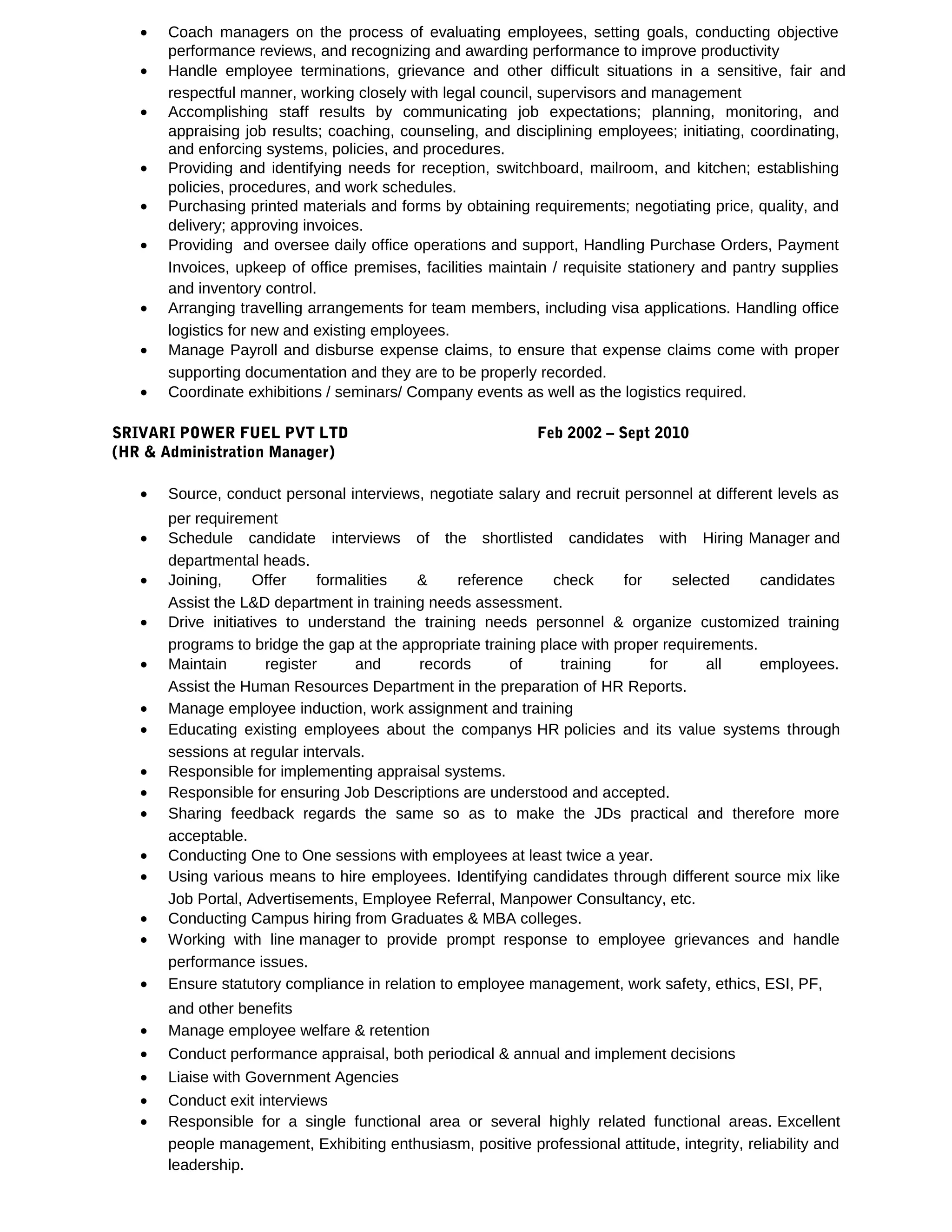 RESUME - SRIKANTH | DOC