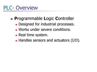 Plc and scada basics and application | PDF