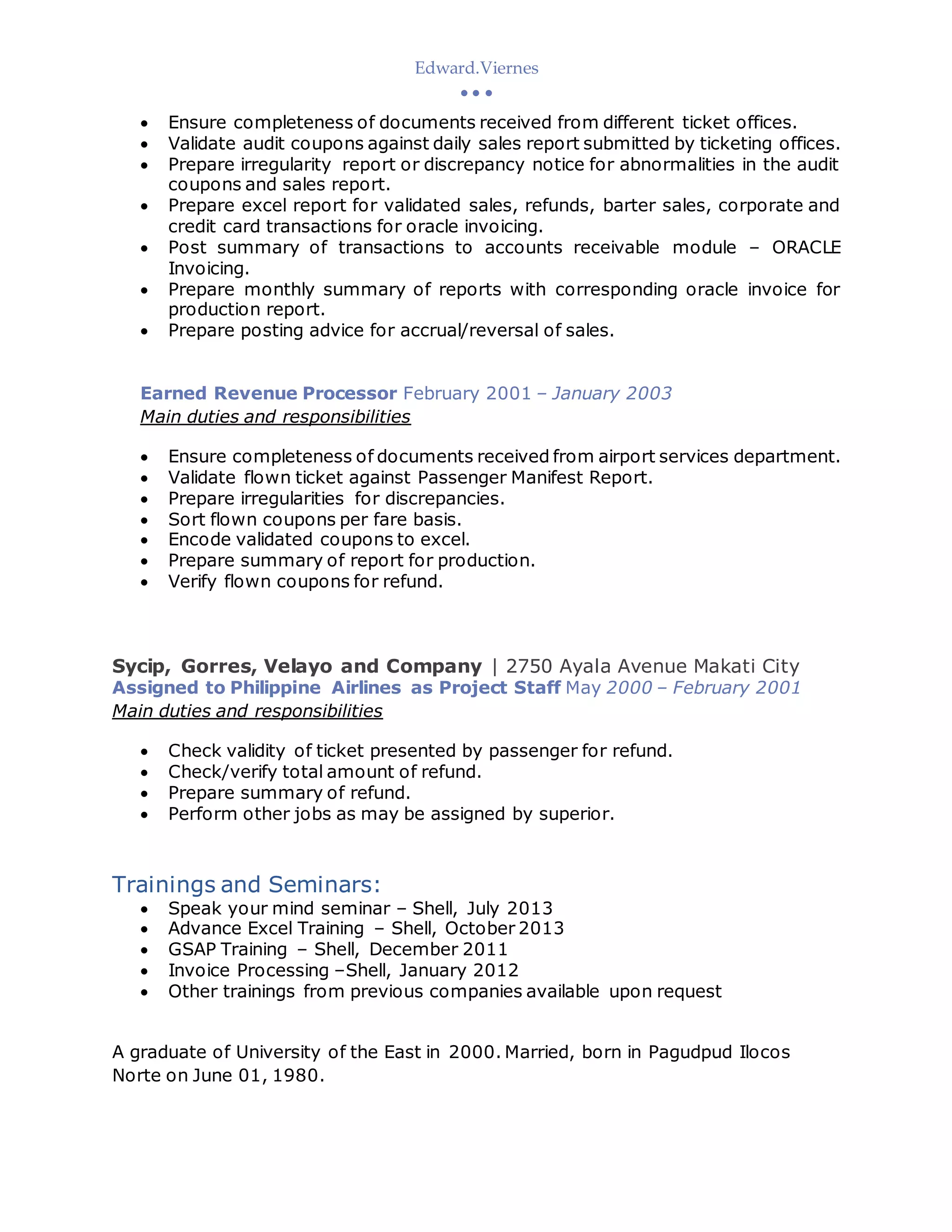 new resume - ed_updated | PDF