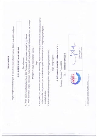 SKA Ahli SDA-Muda a.n. M.Ridwan U.S. | PDF