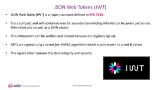 Angular - Chapter 9 - Authentication and Authorization | PPT