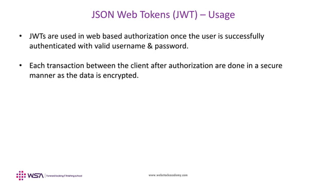 Angular - Chapter 9 - Authentication and Authorization | PPT Angular - Chapter 9 - Authentication and Authorization | PPT