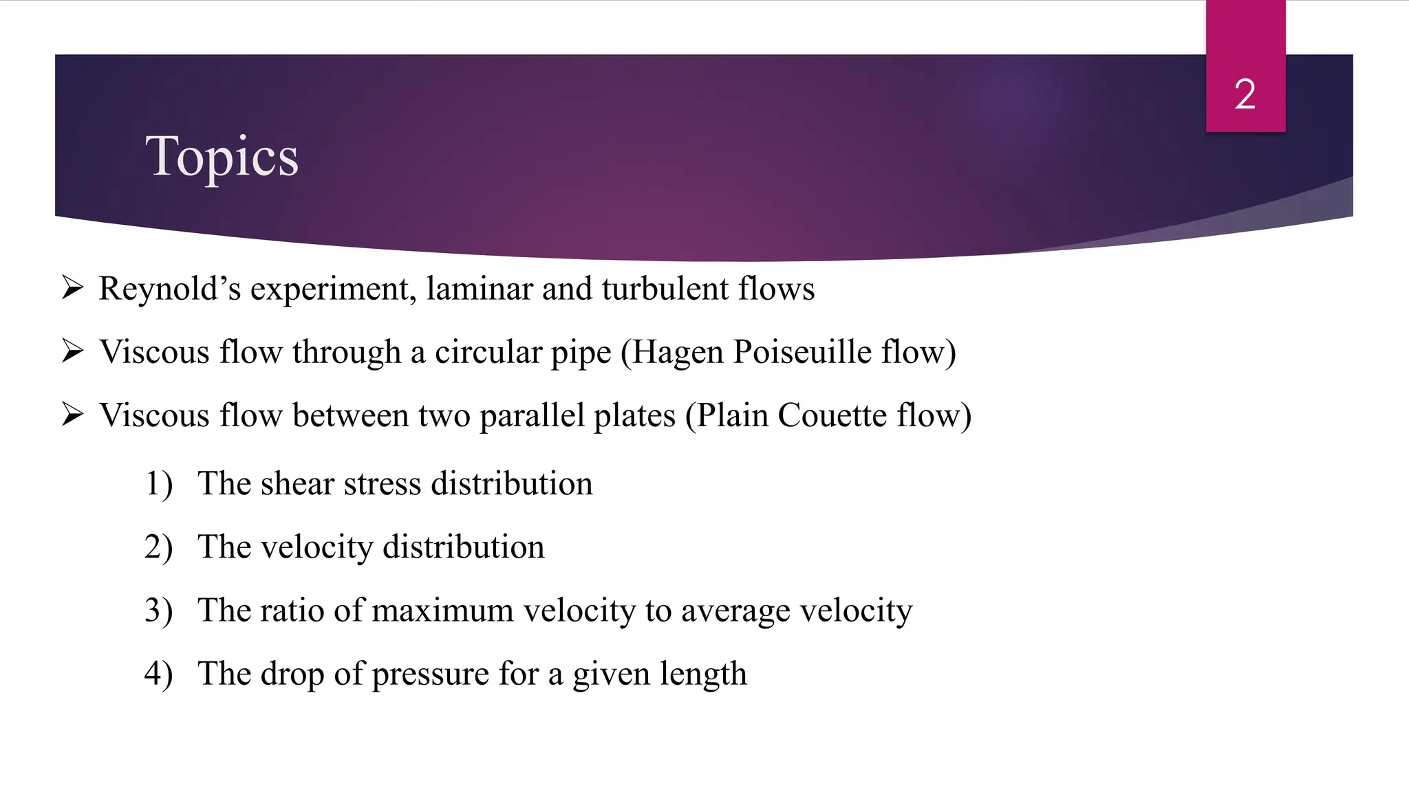 009b (PPT) Viscous Flow -2.pdf . | PDF