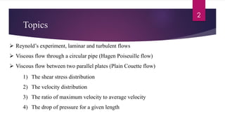 009b (PPT) Viscous Flow -2.pdf . | PDF