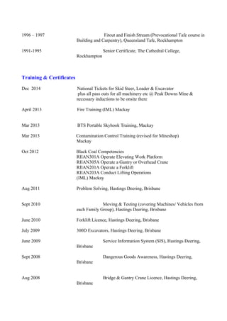 Zac Resume Current (2015) Linkedin | DOC